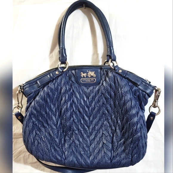 Coach | Bags | Authentic Coach 7th Anniversary Madison Quilted Nylon ...